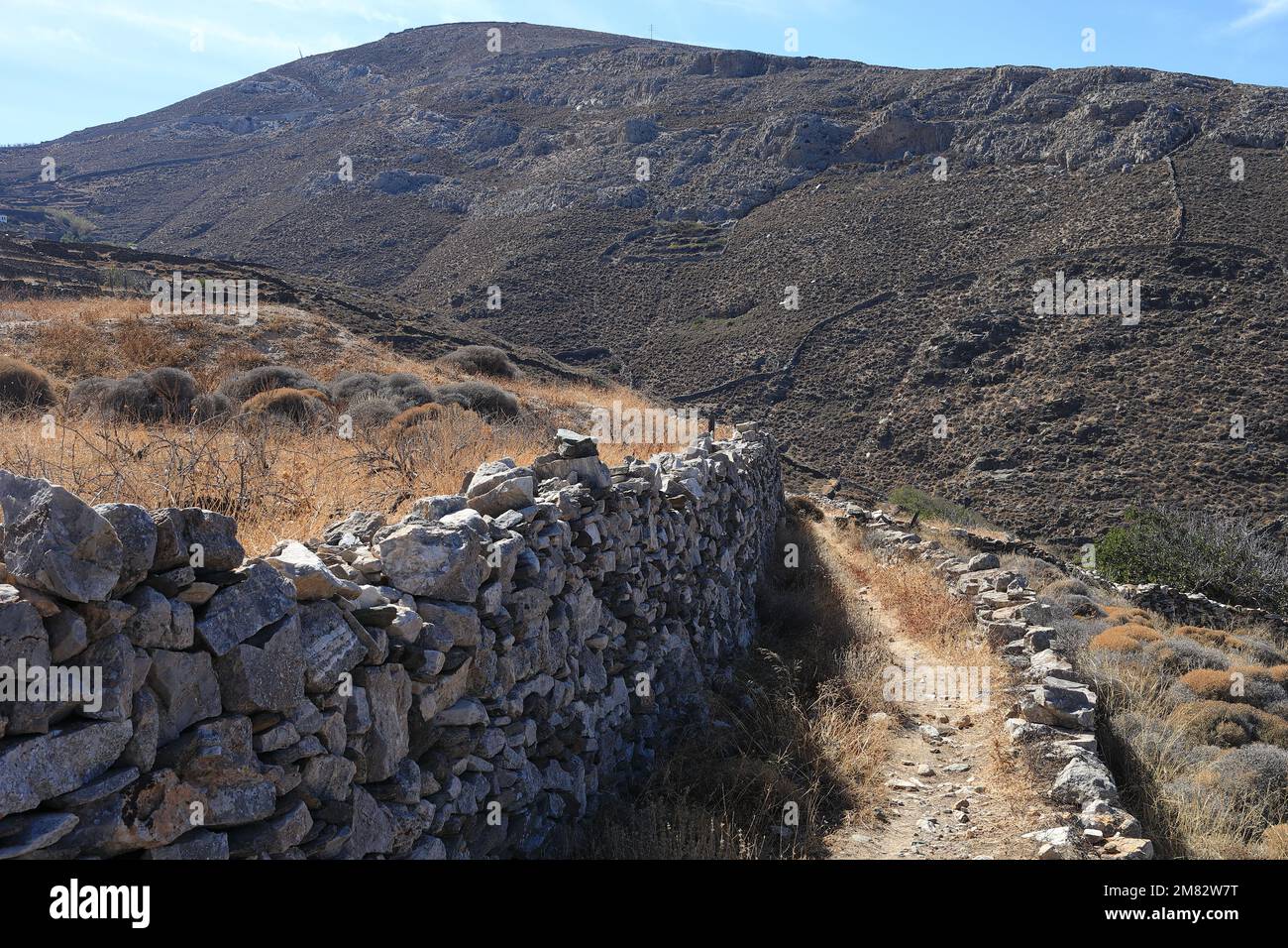 Rockscapes of Greek islands Stock Photo - Alamy