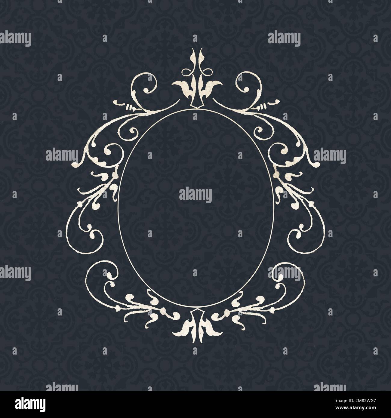 Filigree frame hi-res stock photography and images - Alamy