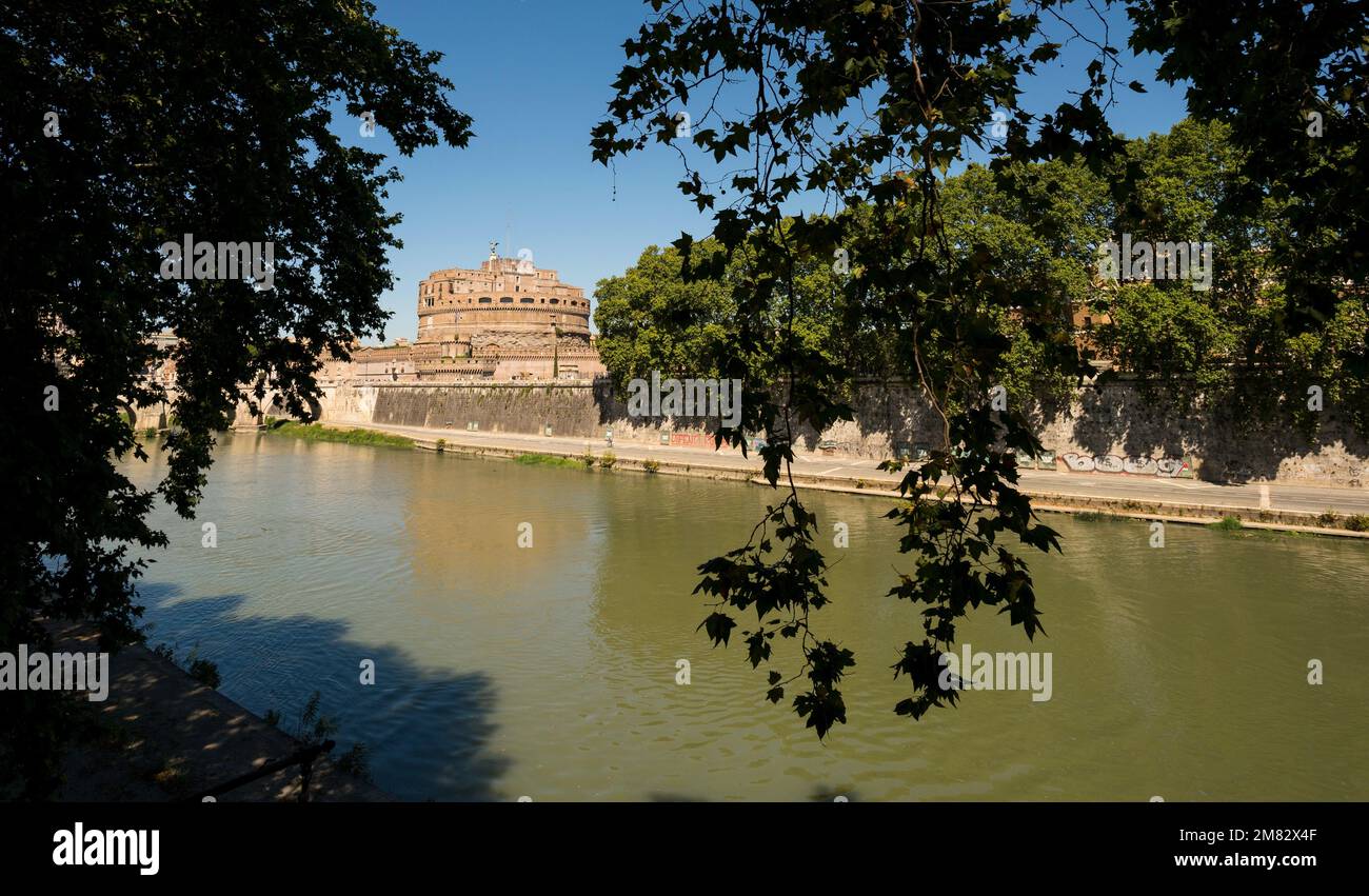 Italian Roman fort the holy angels Stock Photo - Alamy