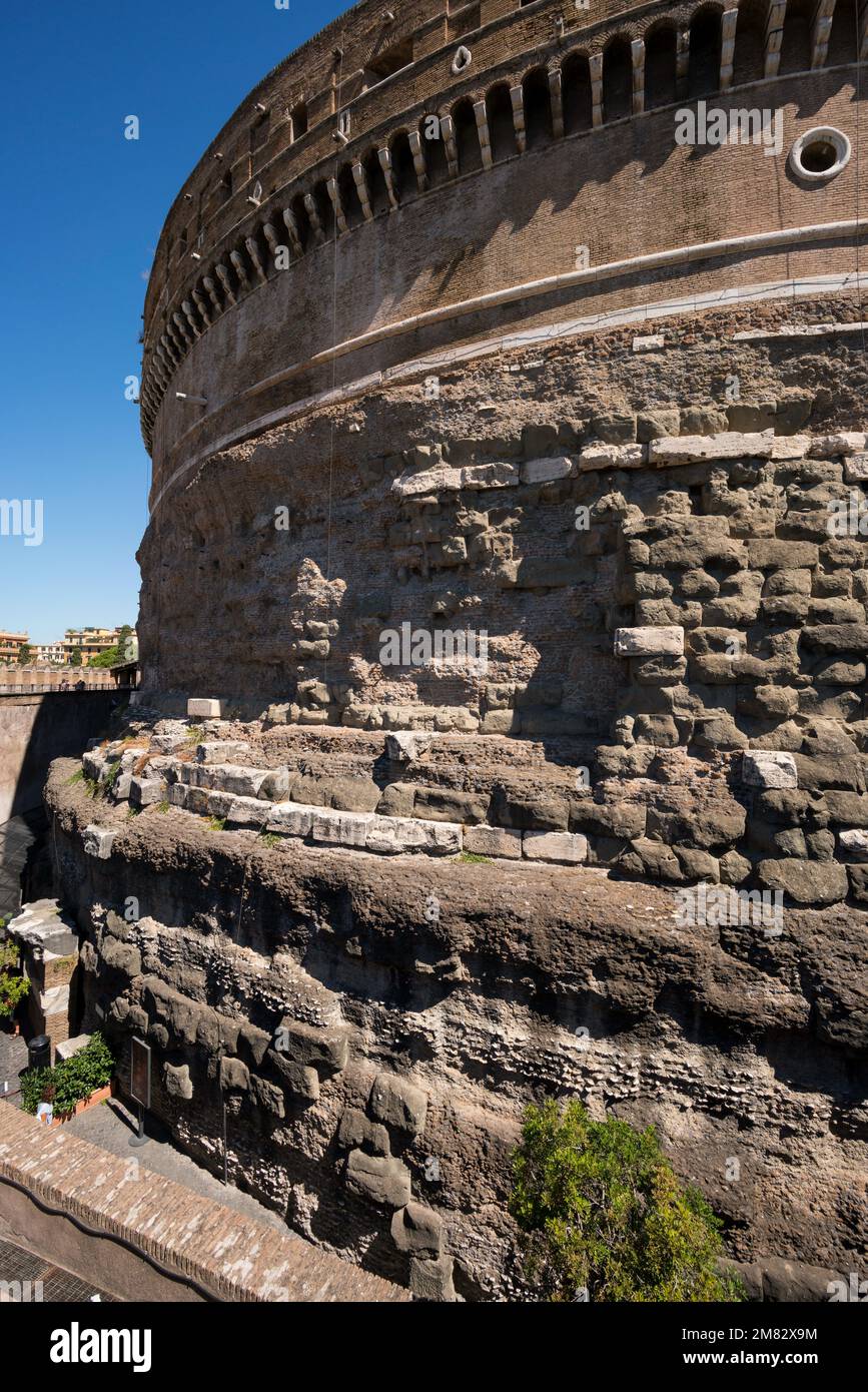 Italian Roman fort the holy angels Stock Photo - Alamy