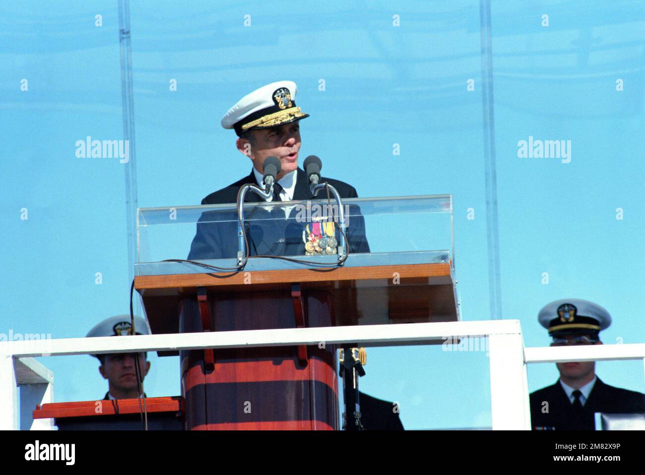 Admiral Kinnaird R. Mckee, Deputy Commander for Nuclear Propulsion ...