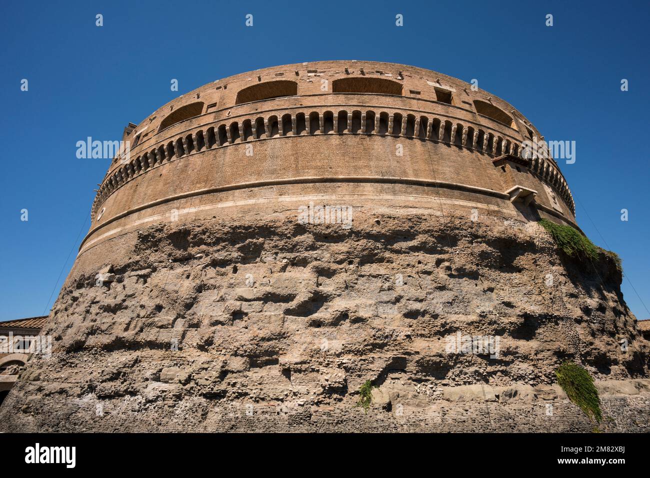 Italian Roman fort the holy angels Stock Photo - Alamy