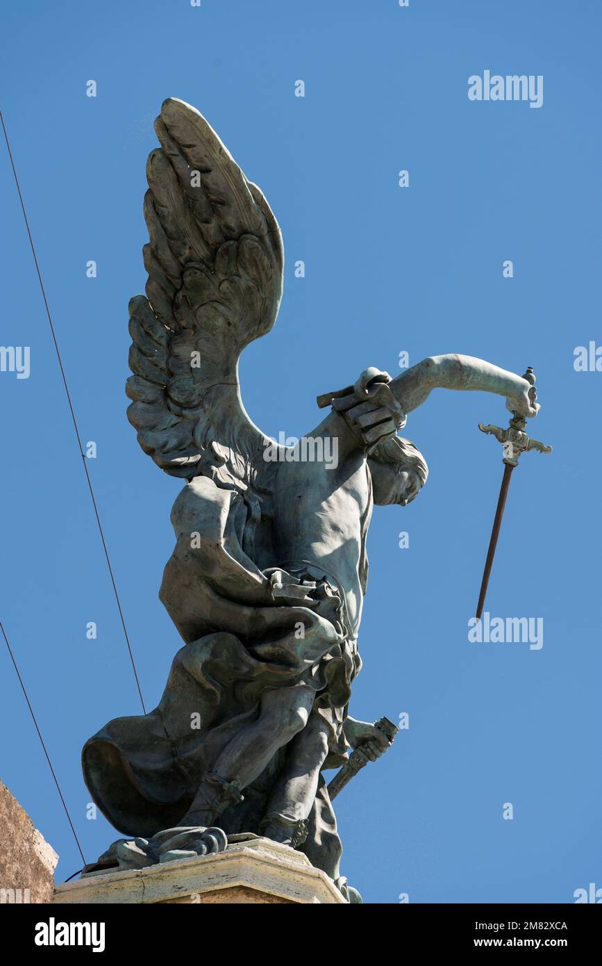 Italian Roman fort the holy angels Stock Photo - Alamy