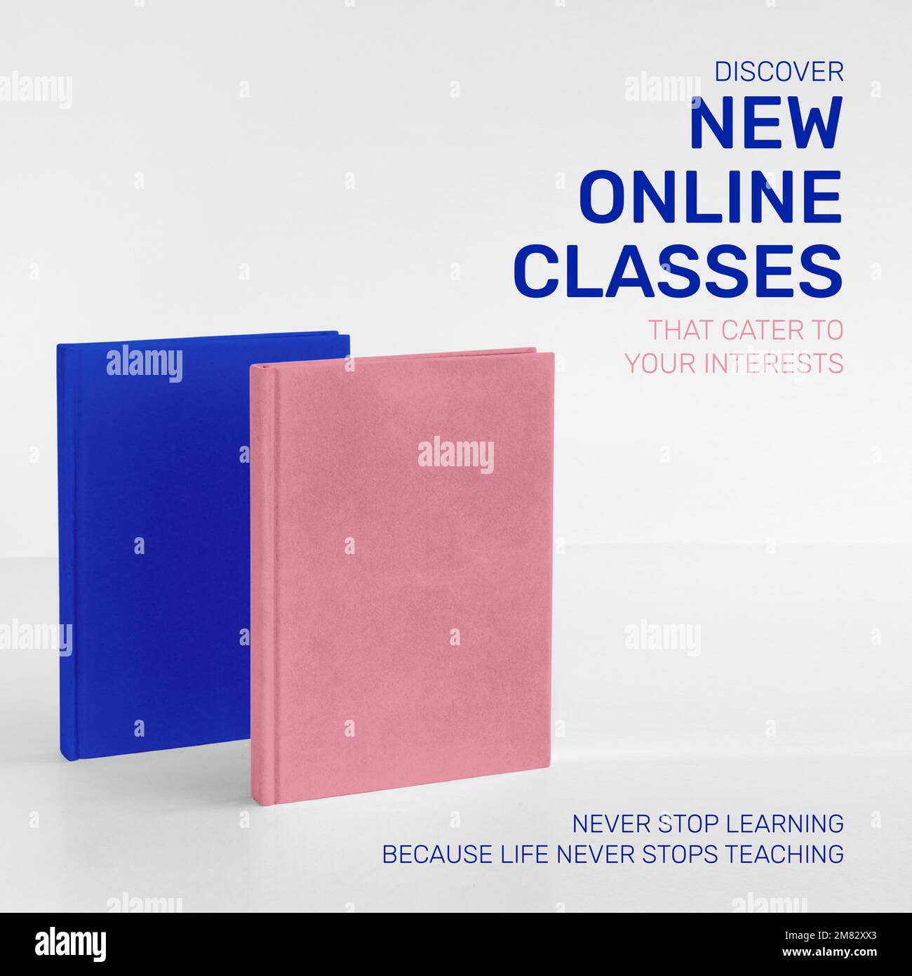 New online classes template vector future technology Stock Vector Image ...