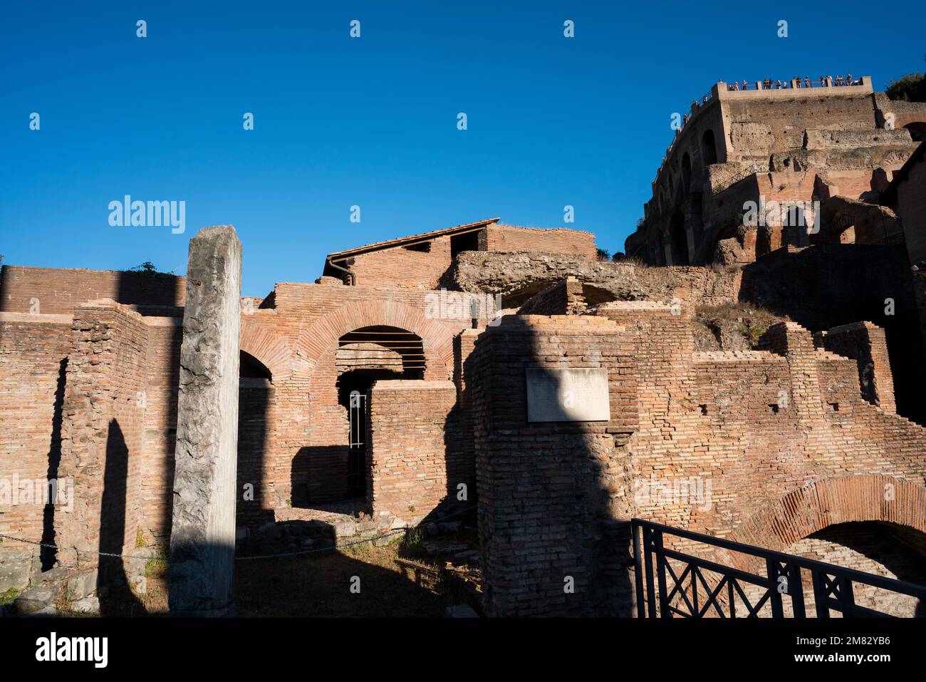 The Roman ruins in Italy Stock Photo - Alamy
