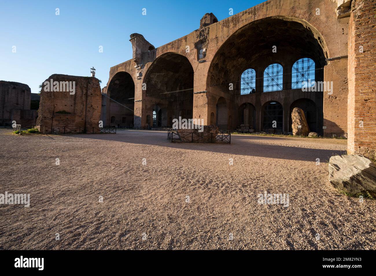 The Roman ruins in Italy Stock Photo - Alamy