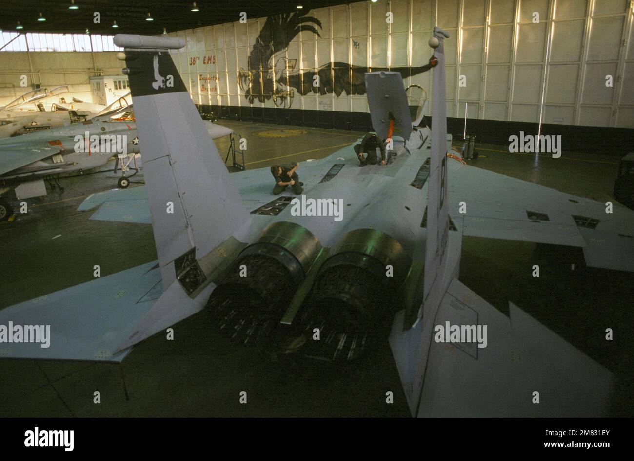 DF-ST-85-12095. Base: Bitburg Air Base Country: West Germany (FRG Stock ...