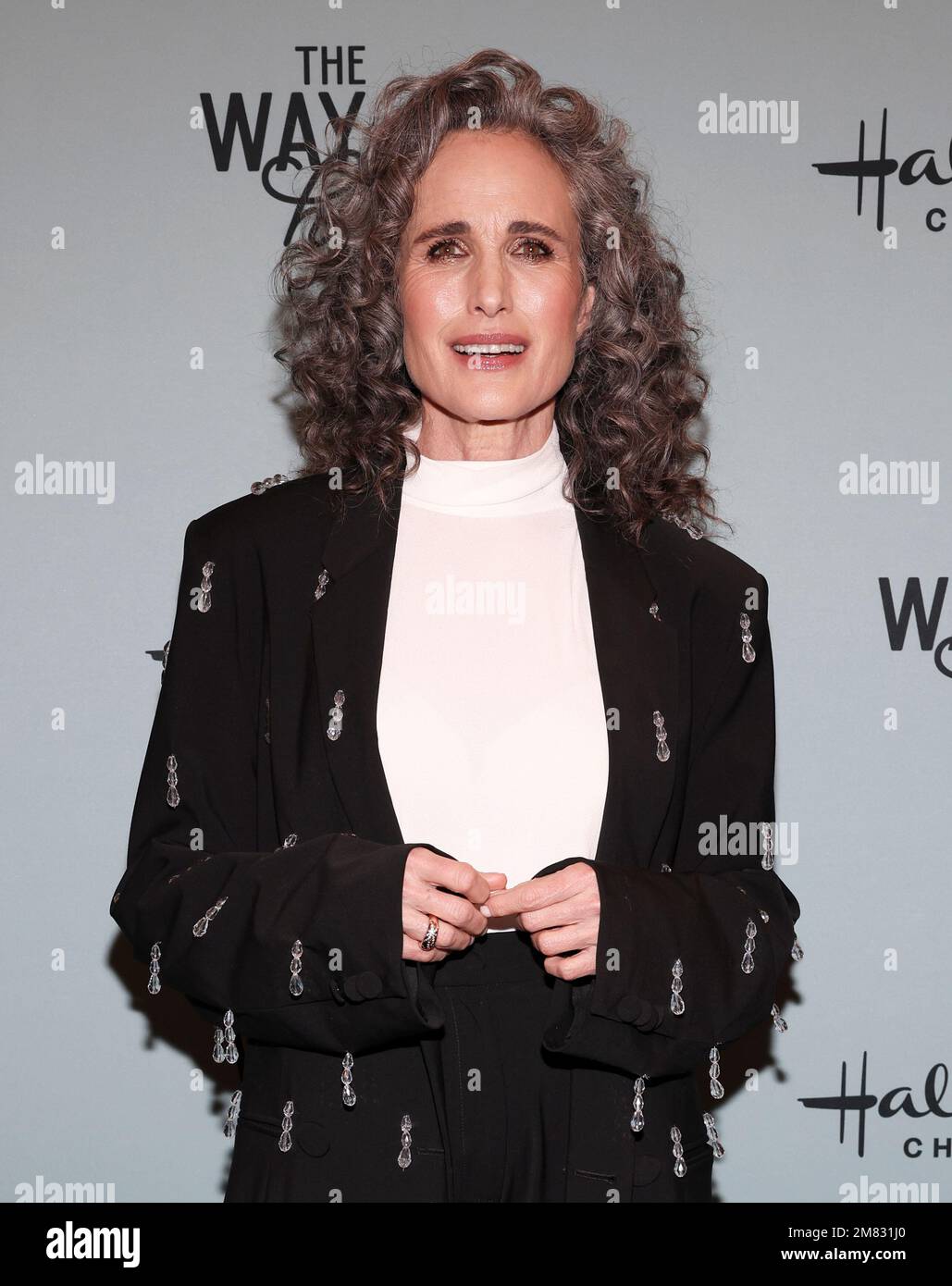 Andie MacDowell attends the premiere of Hallmark Channel's "The Way ...