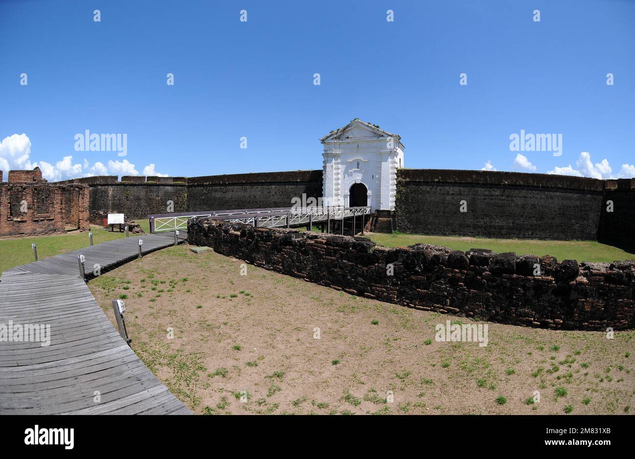 Macapá,Amapá,Brazil,November 14, 2021. São José do Amapá fortress ...