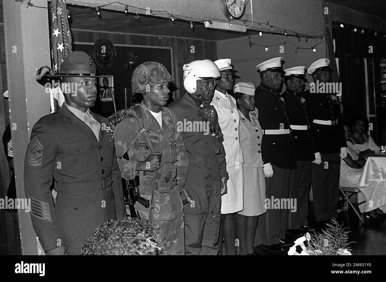 Black Marines participate in the Monfort Point Marine Association (MPMA ...