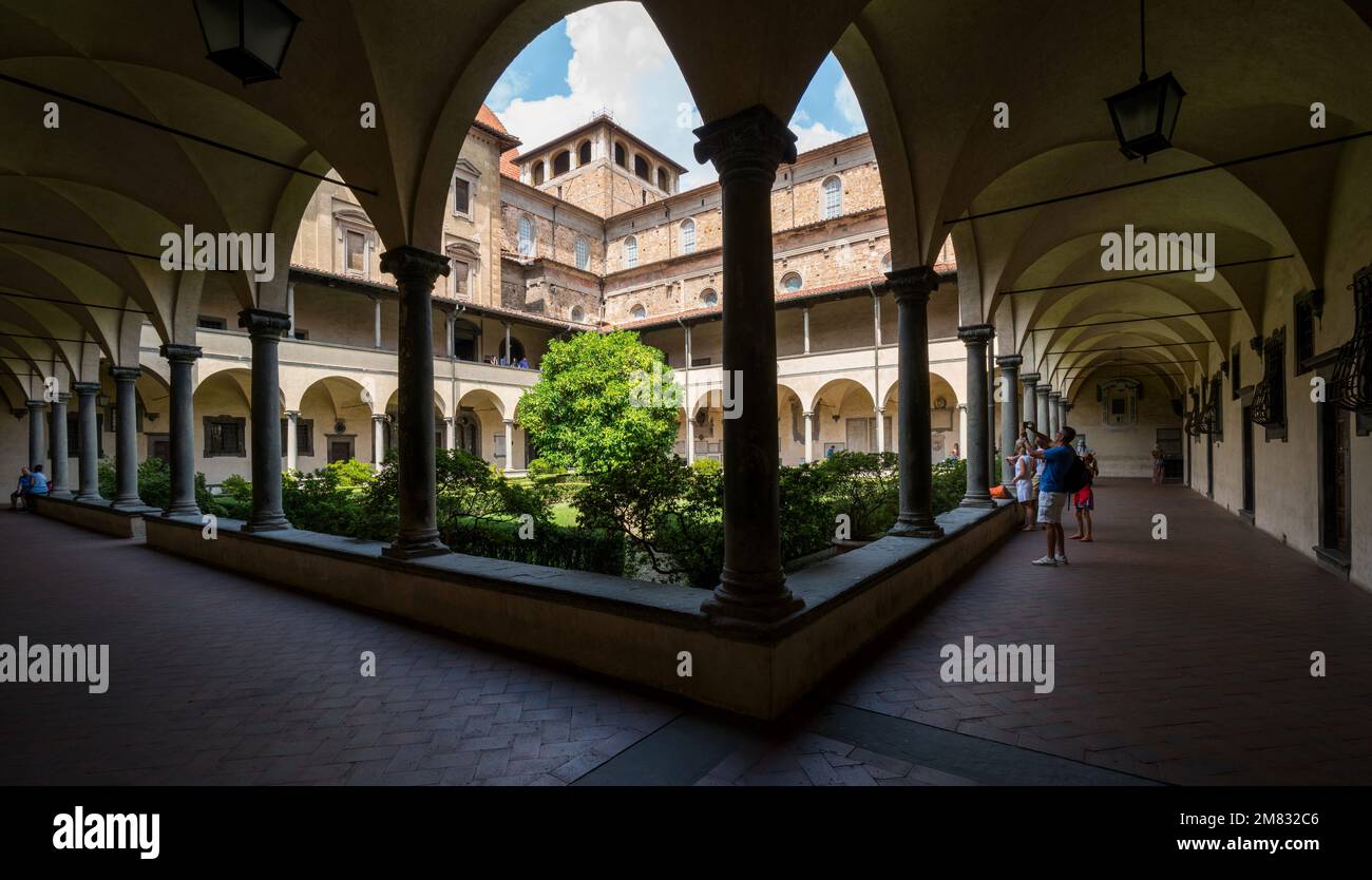 Florence, Italy, the Medici palace Stock Photo - Alamy