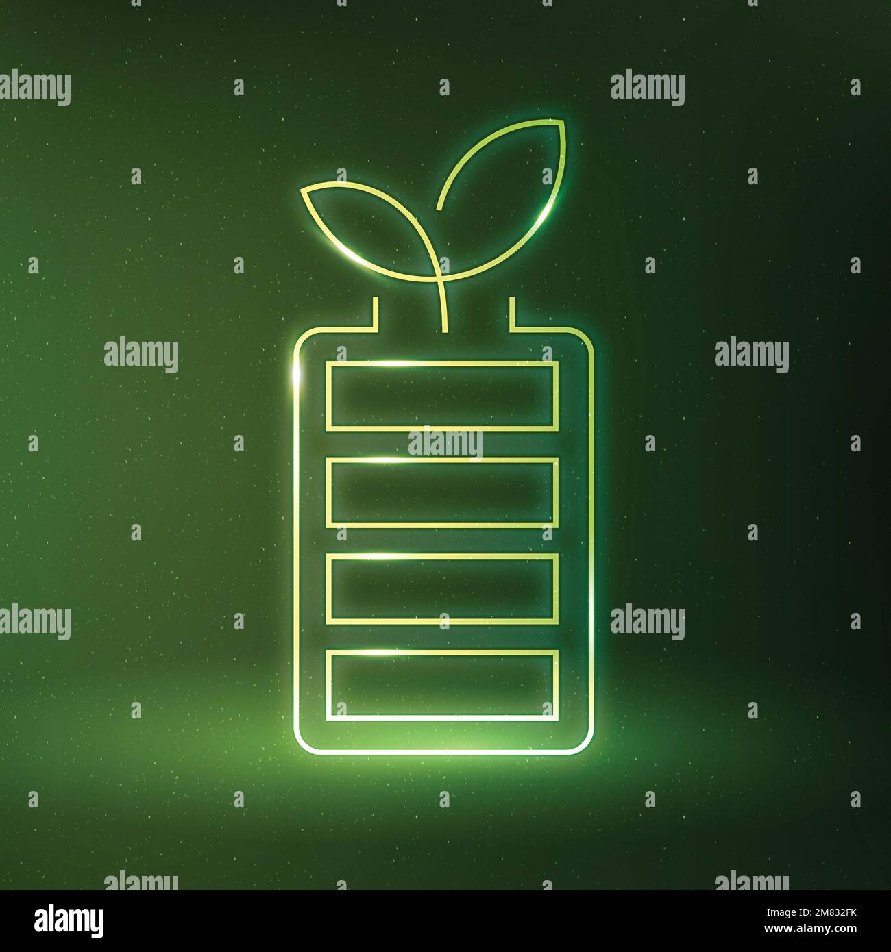 Rechargeable battery icon vector environmental friendly symbol Stock ...