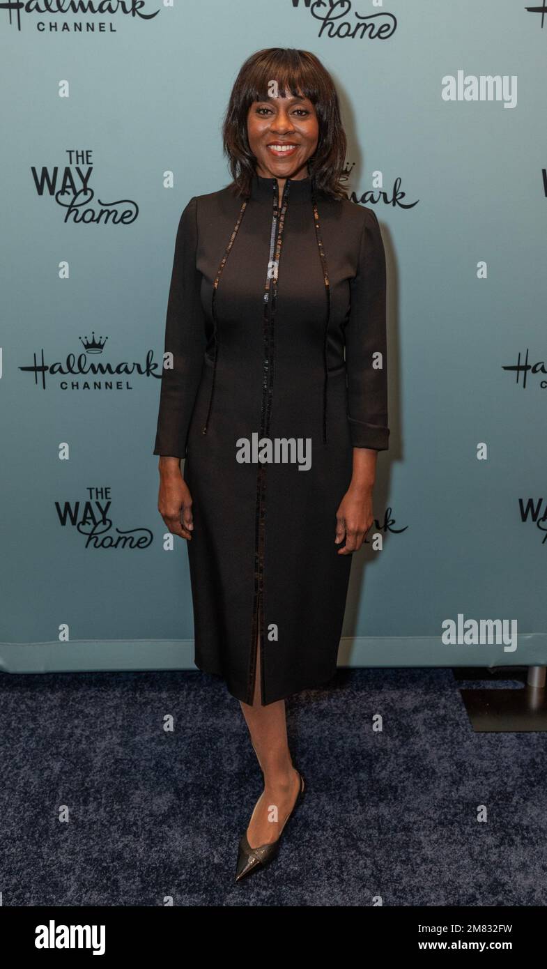 Wonya Lucas, Hallmark President and CEO attends The New York Premiere ...