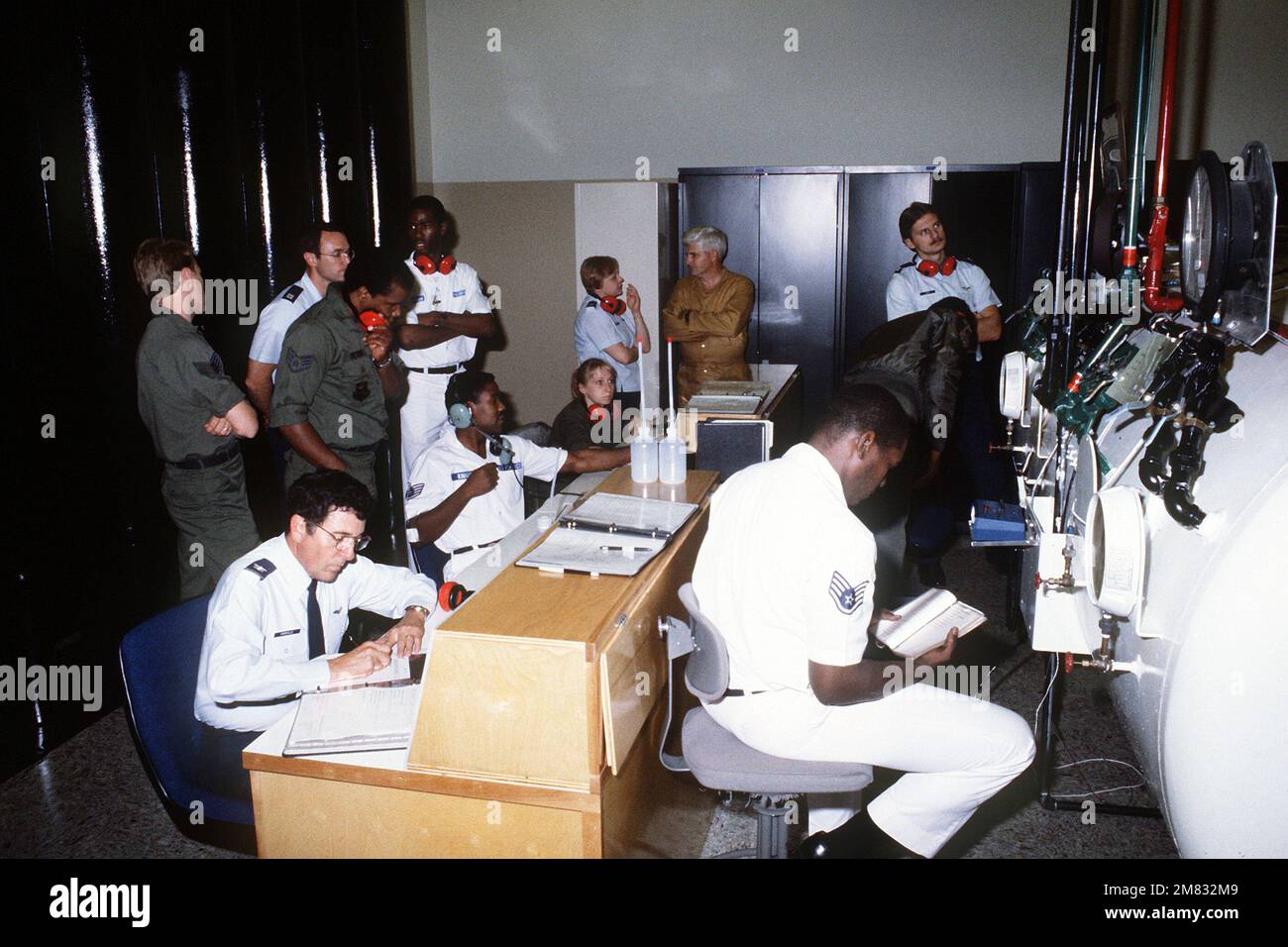 Hyperbaric chamber control hi-res stock photography and images - Alamy