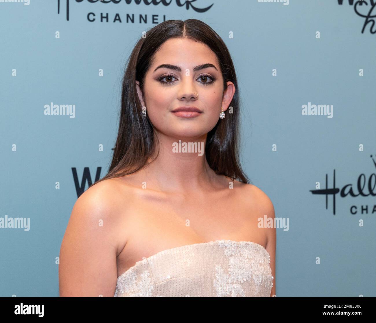 Sadie Laflamme-Snow wearing dress by Kiley Ross for Oneoff attends The ...