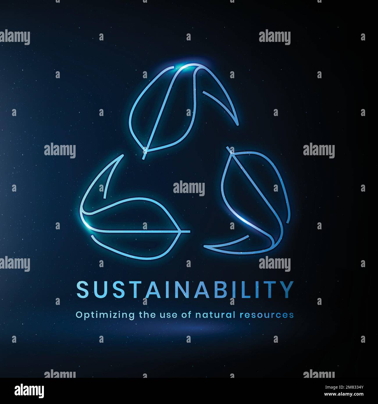 Sustainability environmental logo vector with text Stock Vector Image ...