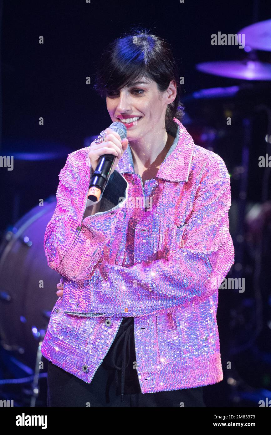 Paris, France, January 11, 2023, Exclusive.Jennifer Ayache performs ...