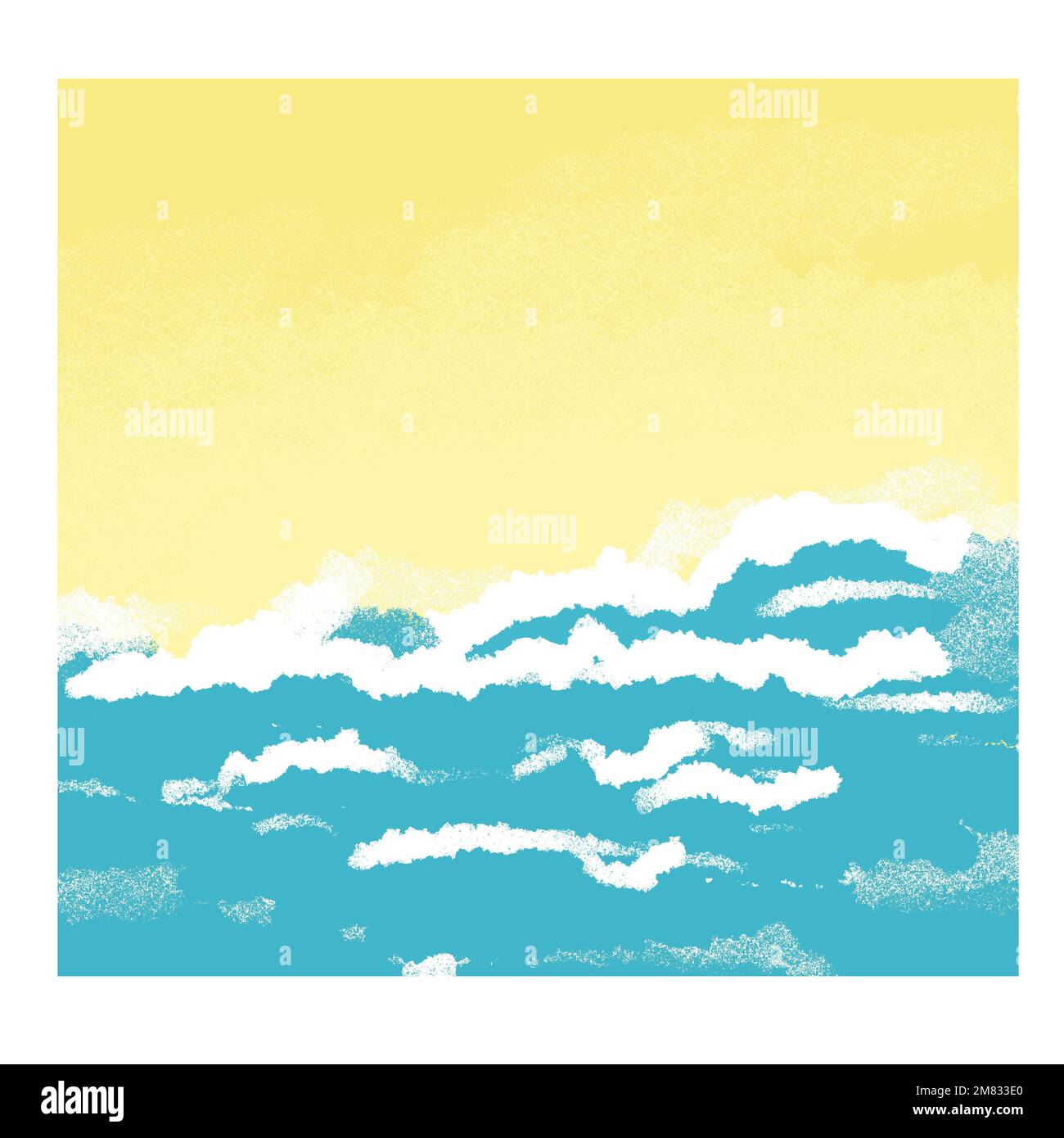 Scenery island calm sea Cut Out Stock Images & Pictures - Alamy