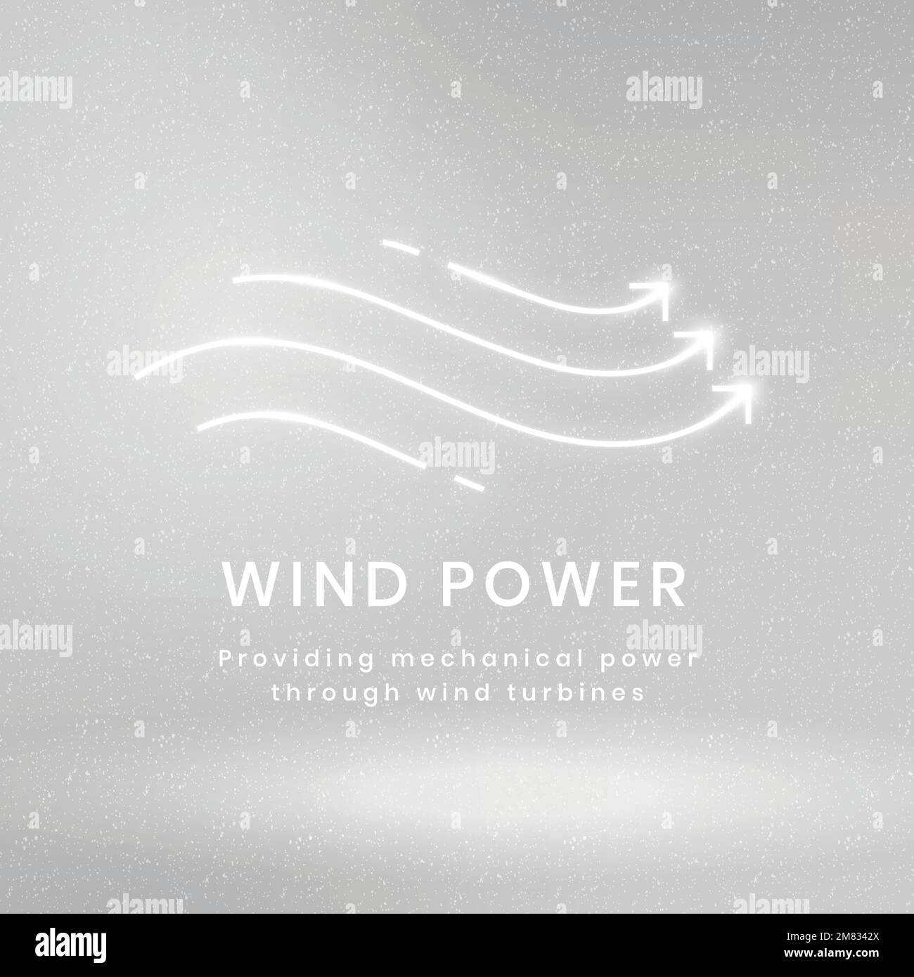 Wind power environmental logo vector with text Stock Vector Image & Art ...