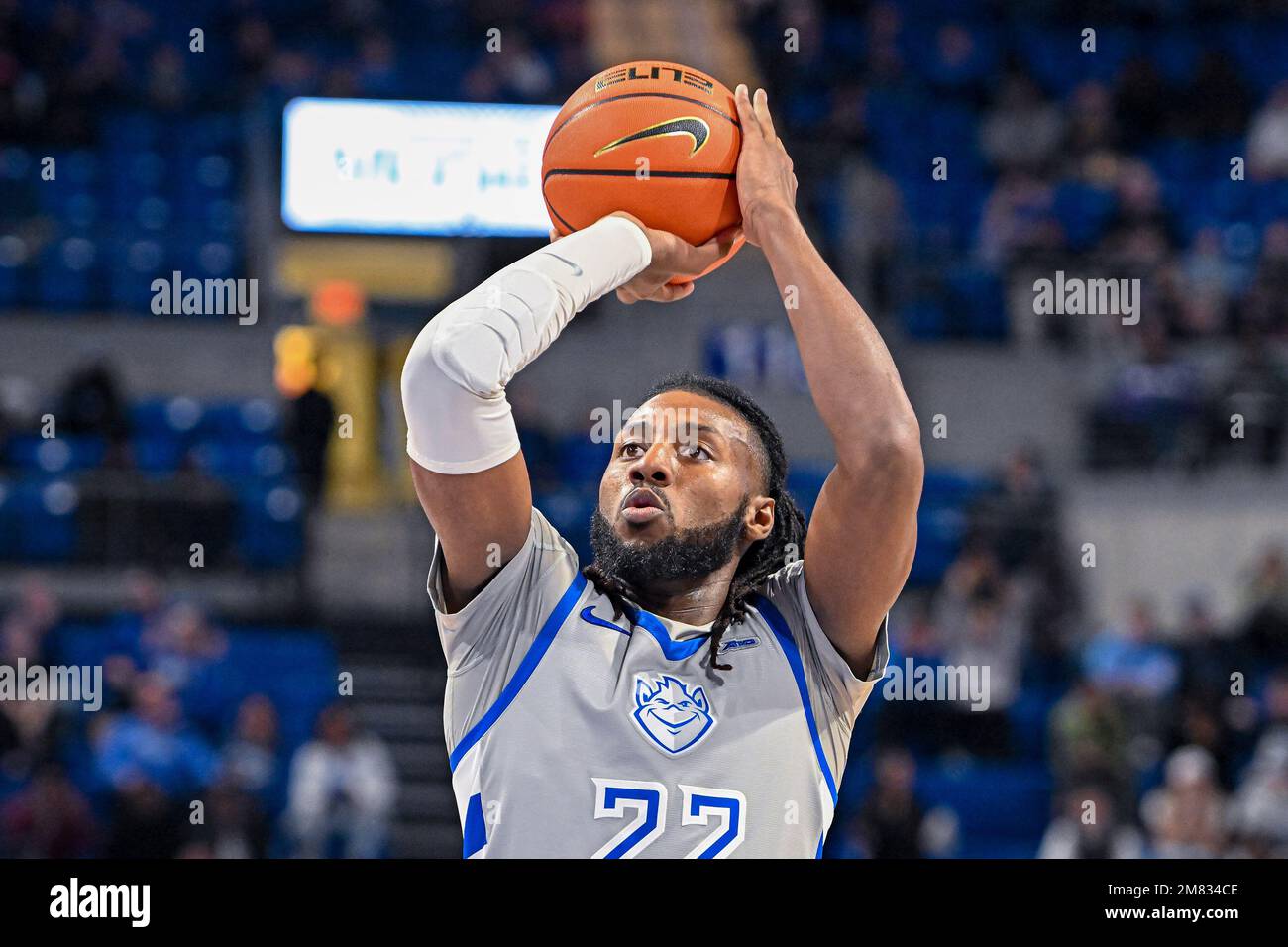 JANUARY 11, 2023: Saint Louis Billikens forward Terrence Hargrove Jr ...