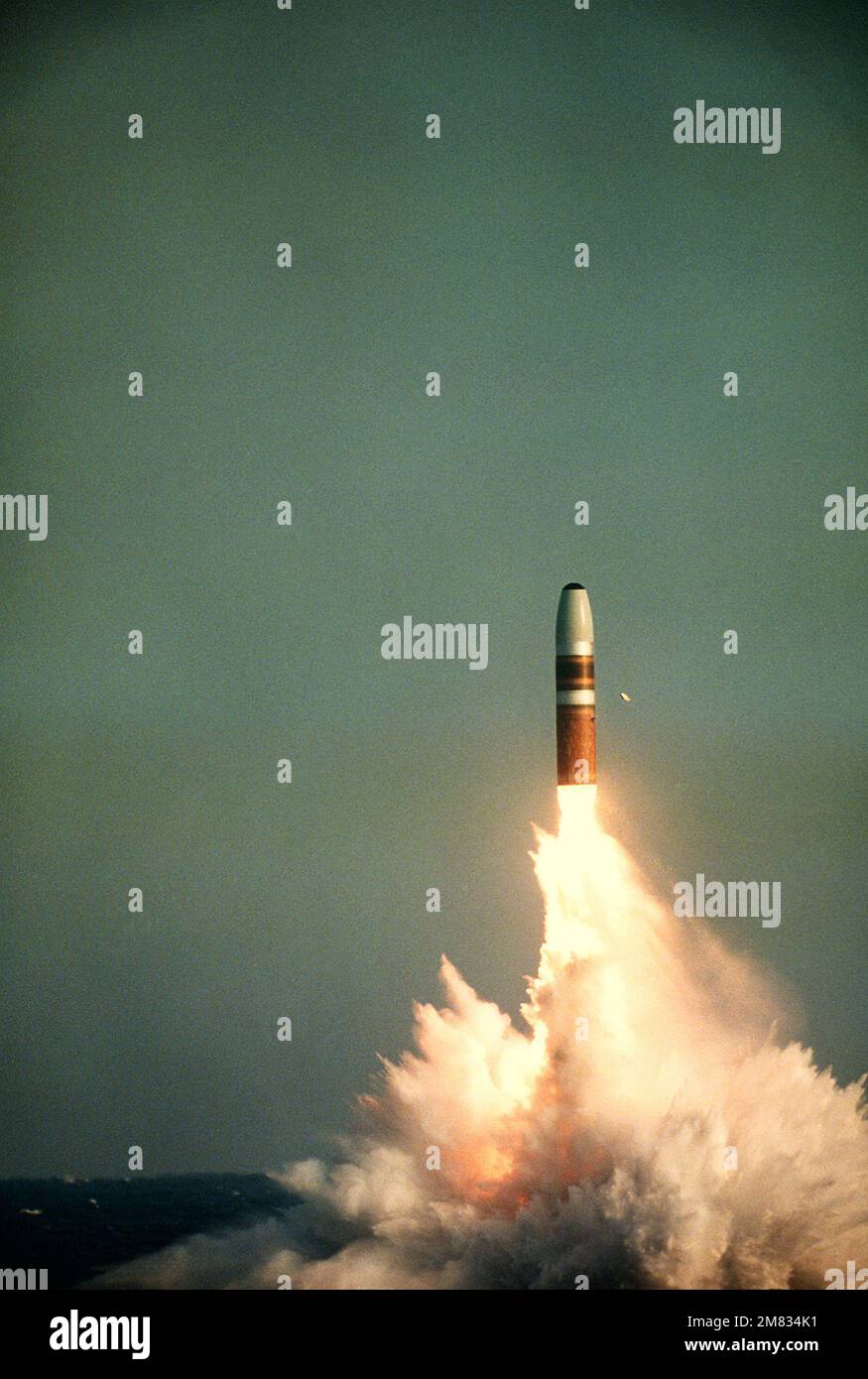 The 22nd demonstration and shakedown operational launch of a Trident ...