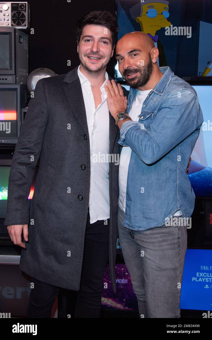 Paris, France, January 11, 2023, Exclusive.Eliot Deval and Florian ...
