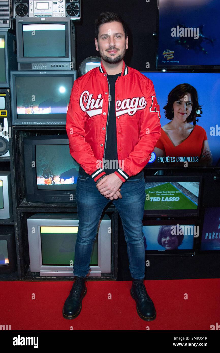 Paris, France, January 11, 2023, Exclusive.Maxime Gueny attending the ...