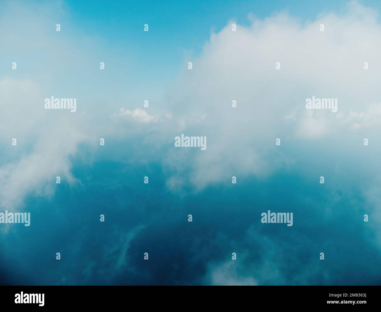 Slowly panorama fluffy clouds fly hi-res stock photography and images ...