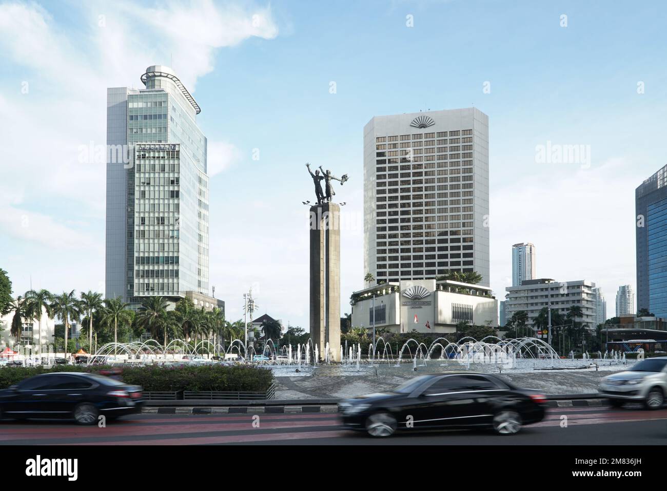 Jakarta, Indonesia; Selamat Datang Statue or Welcoming Statue/monument ...