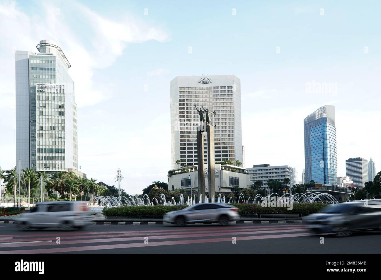 Jakarta, Indonesia; Selamat Datang Statue or Welcoming Statue/monument ...