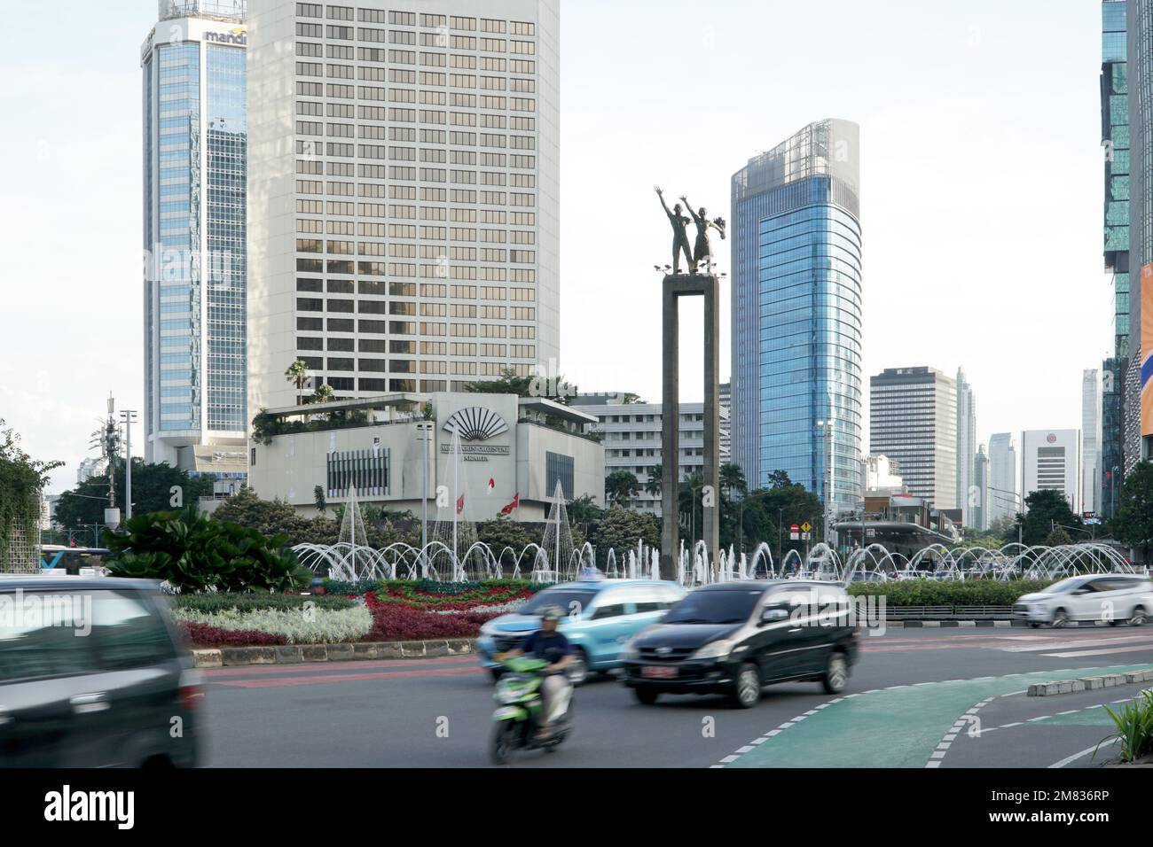 Jakarta, Indonesia; Selamat Datang Statue or Welcoming Statue/monument ...