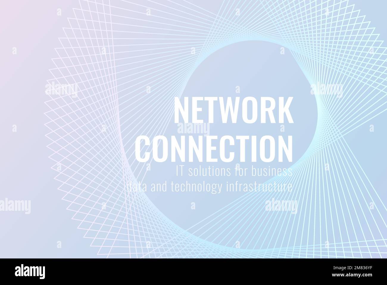 Network connection technology template vector in light blue tone Stock ...