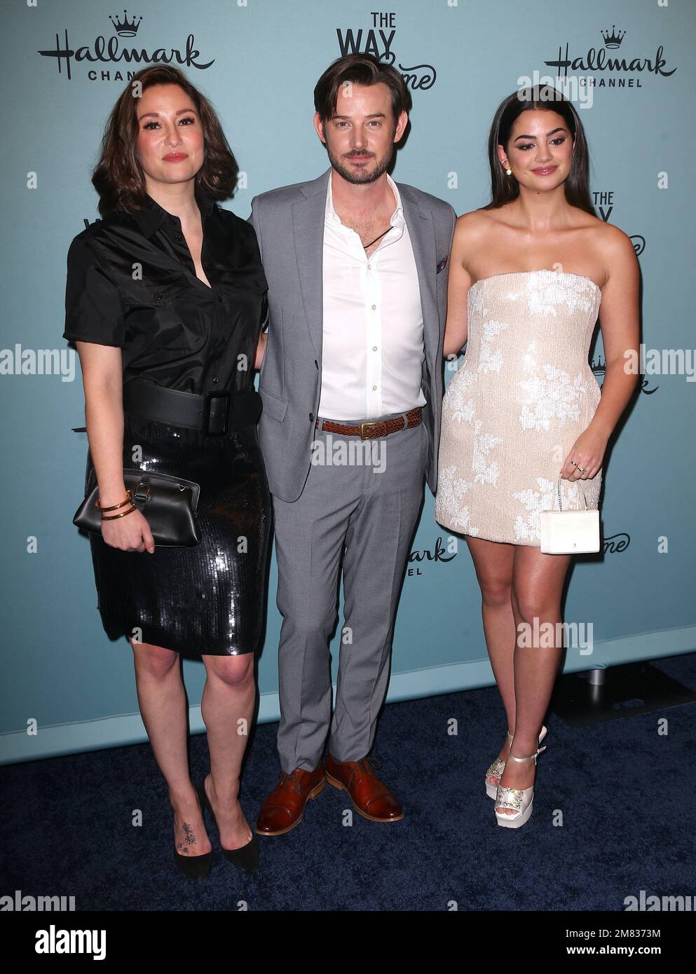 Chyler Leigh, Evan Williams and Sadie Laflamme-Snow attend the premiere ...