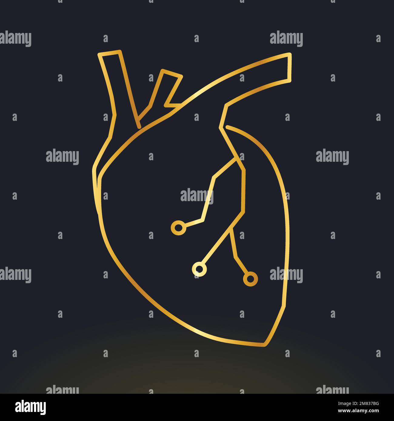 Cardiac care wellness icon Stock Vector Images - Alamy