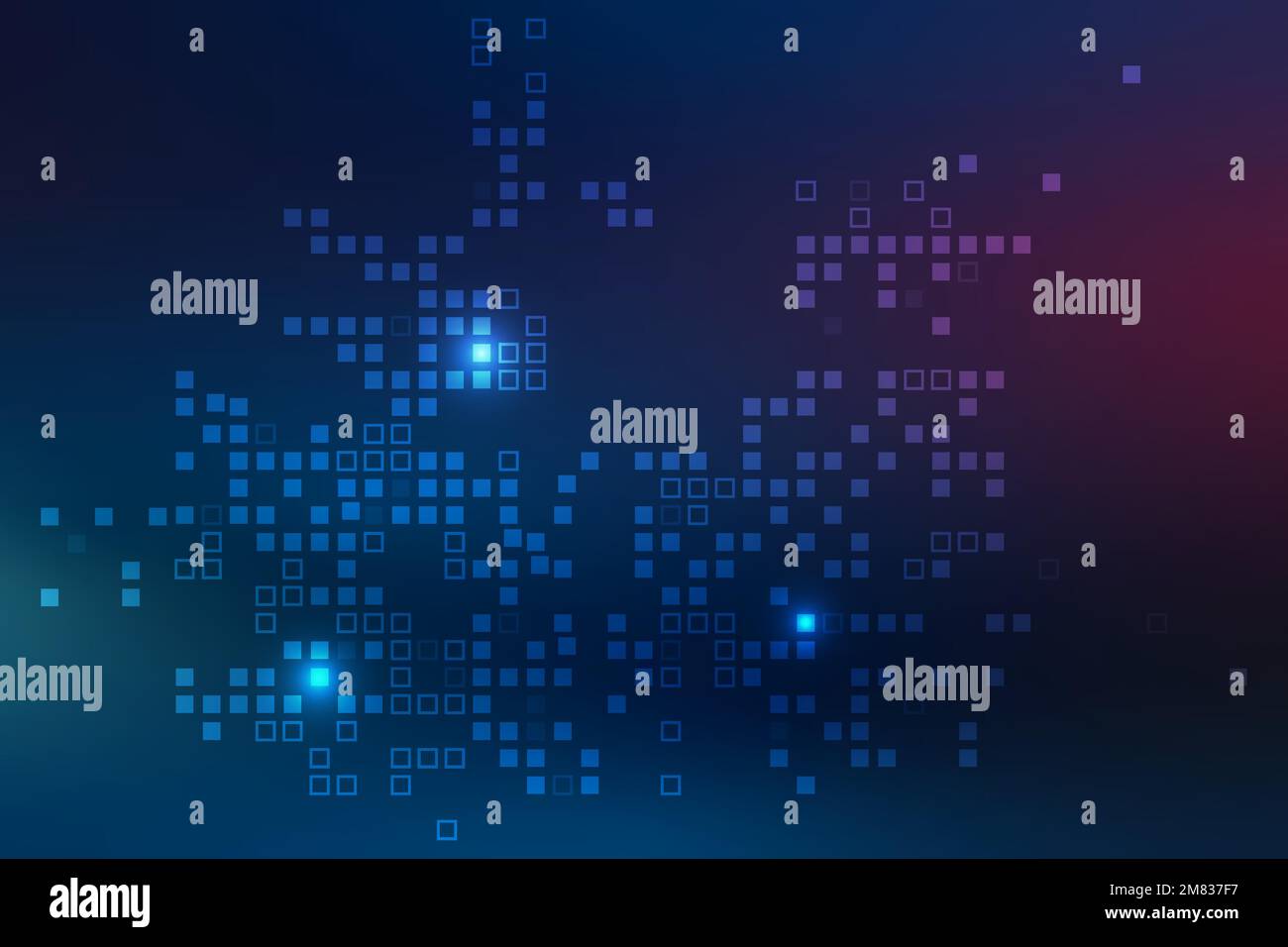 Technology background vector with pixel pattern Stock Vector Image ...