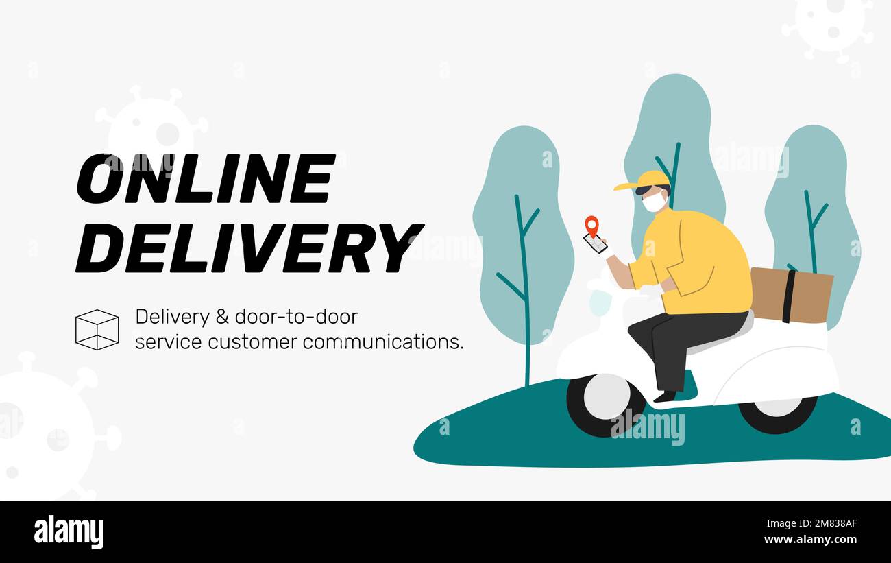 Shopping delivery door Cut Out Stock Images & Pictures - Alamy