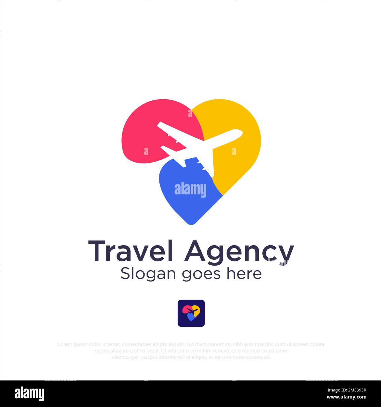 Lovely Journey travel logo design vector, best for travel agency, holiday, business company icon ...