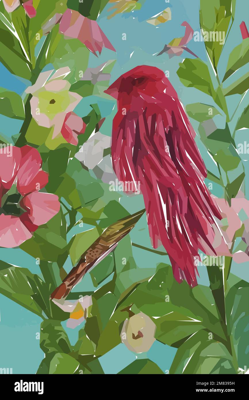 Flowers, leaf, branch. Hand drawn floral watercolor vector illustration ...