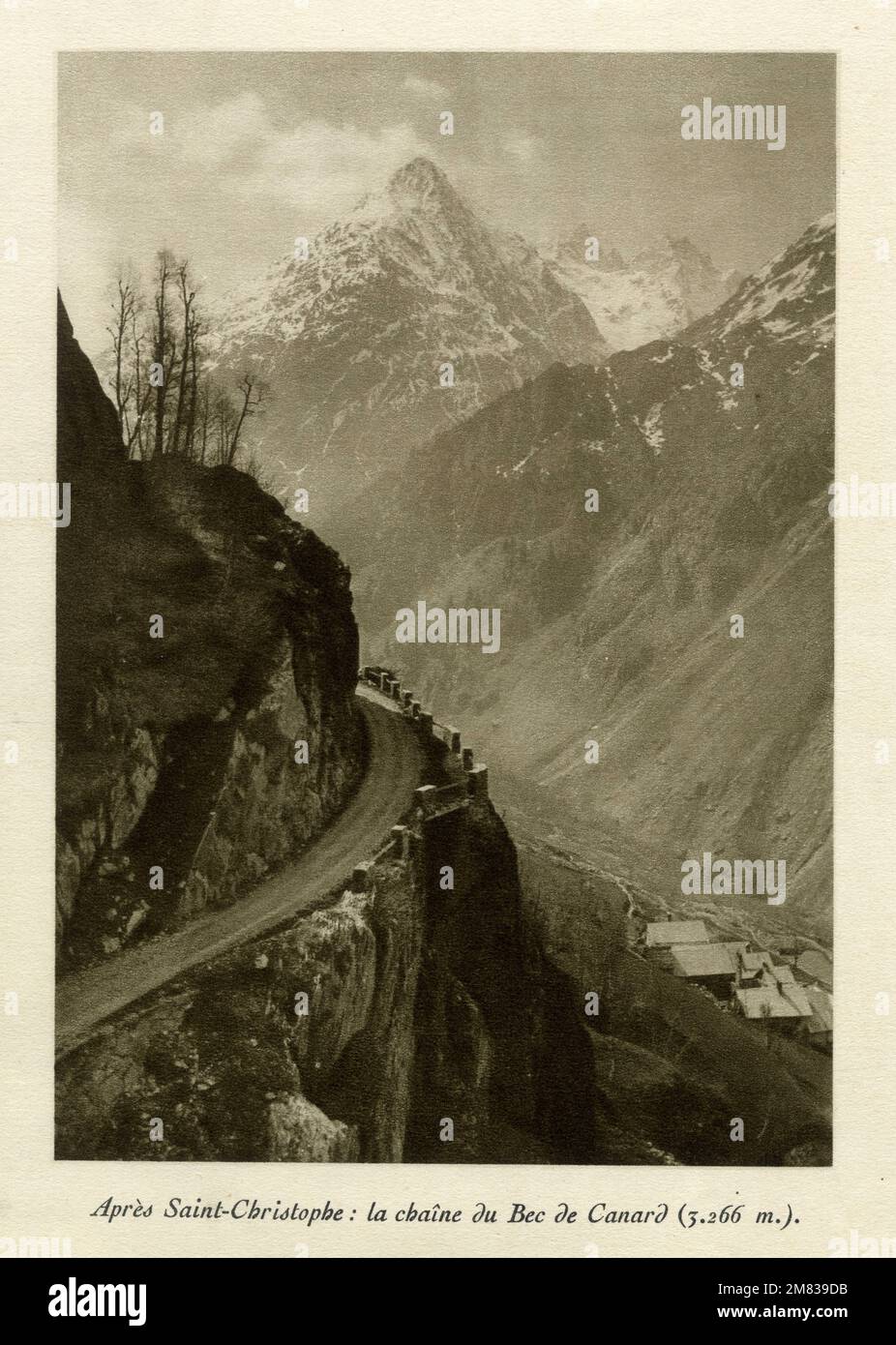 APRÈS SAINT-CHRISTOPHE : LA CHAÎNE DU BEC DE CANARD, 3266 M.FRANCE ...