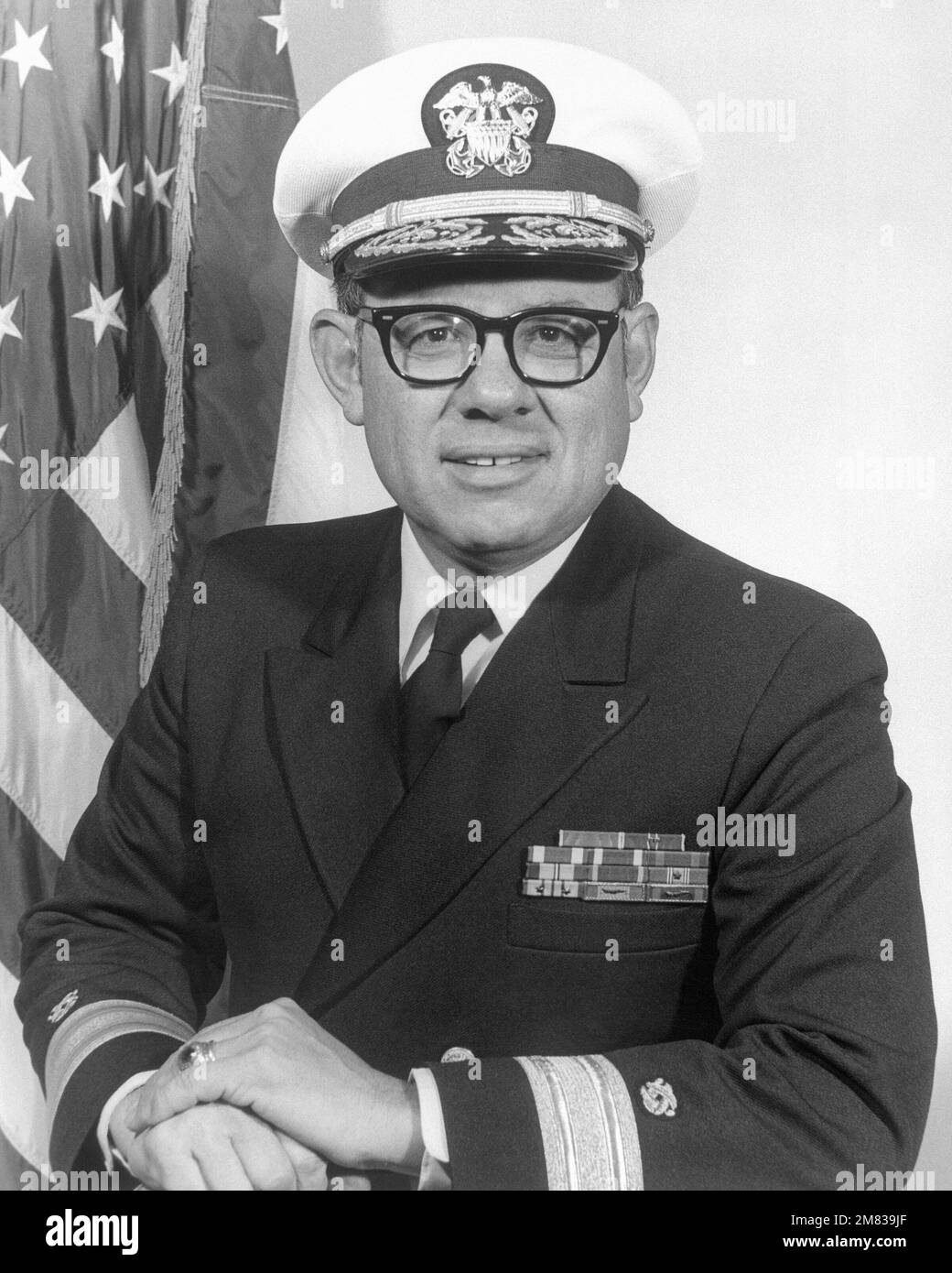 Rear Admiral (lower half) Benjamin F. Montoya, USN (covered). Country ...