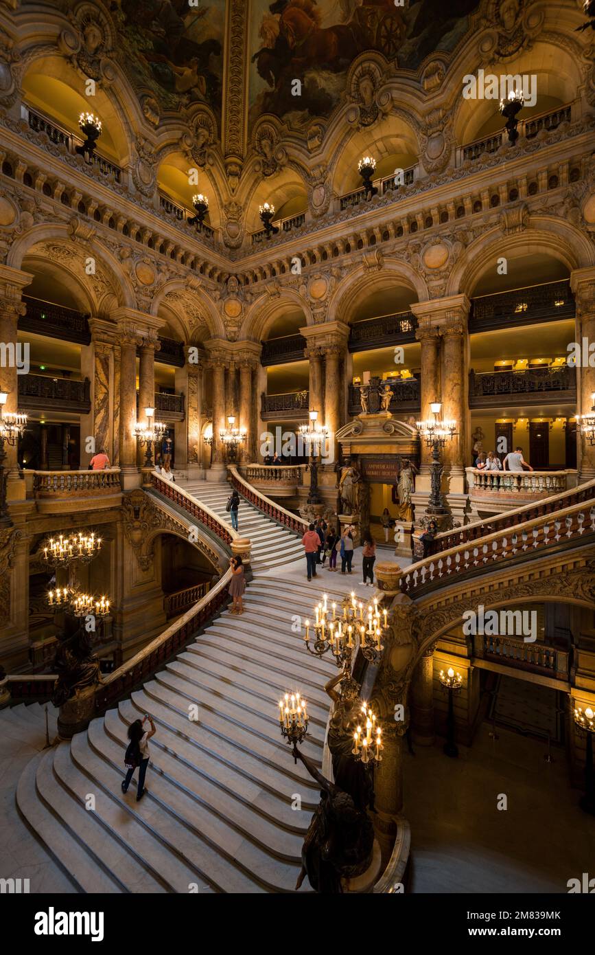 The Paris opera house Stock Photo - Alamy