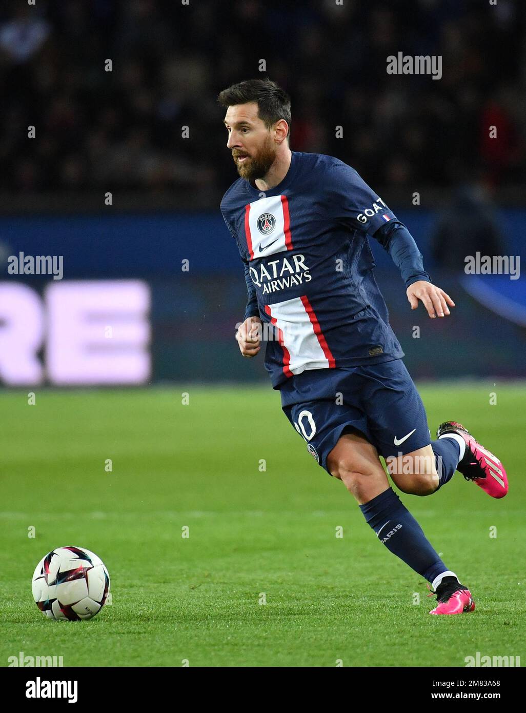 Lionel Messi of PSG during the Ligue 1 Uber Eats match Paris Saint ...