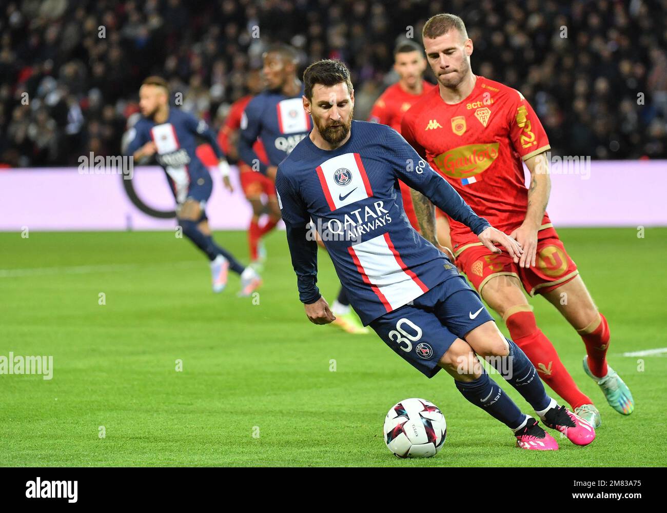 Lionel Messi of PSG during the Ligue 1 Uber Eats match Paris Saint ...