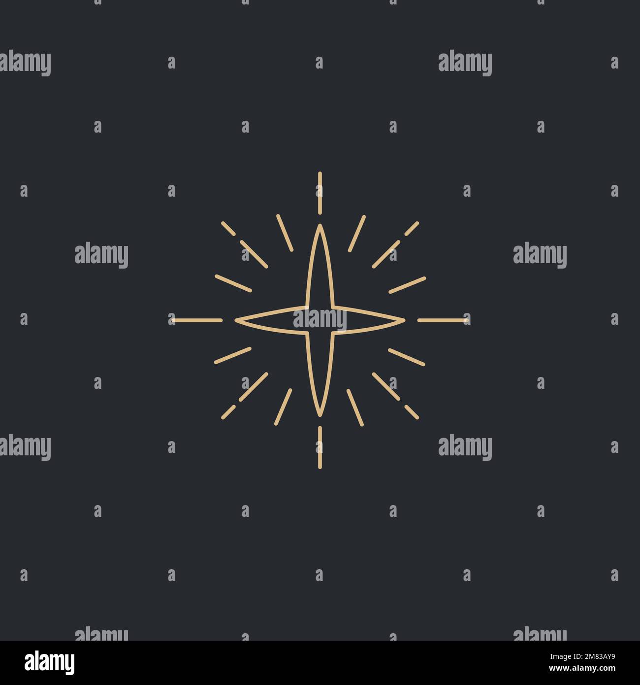 Sparkle star shine symbol blink hi-res stock photography and images - Alamy