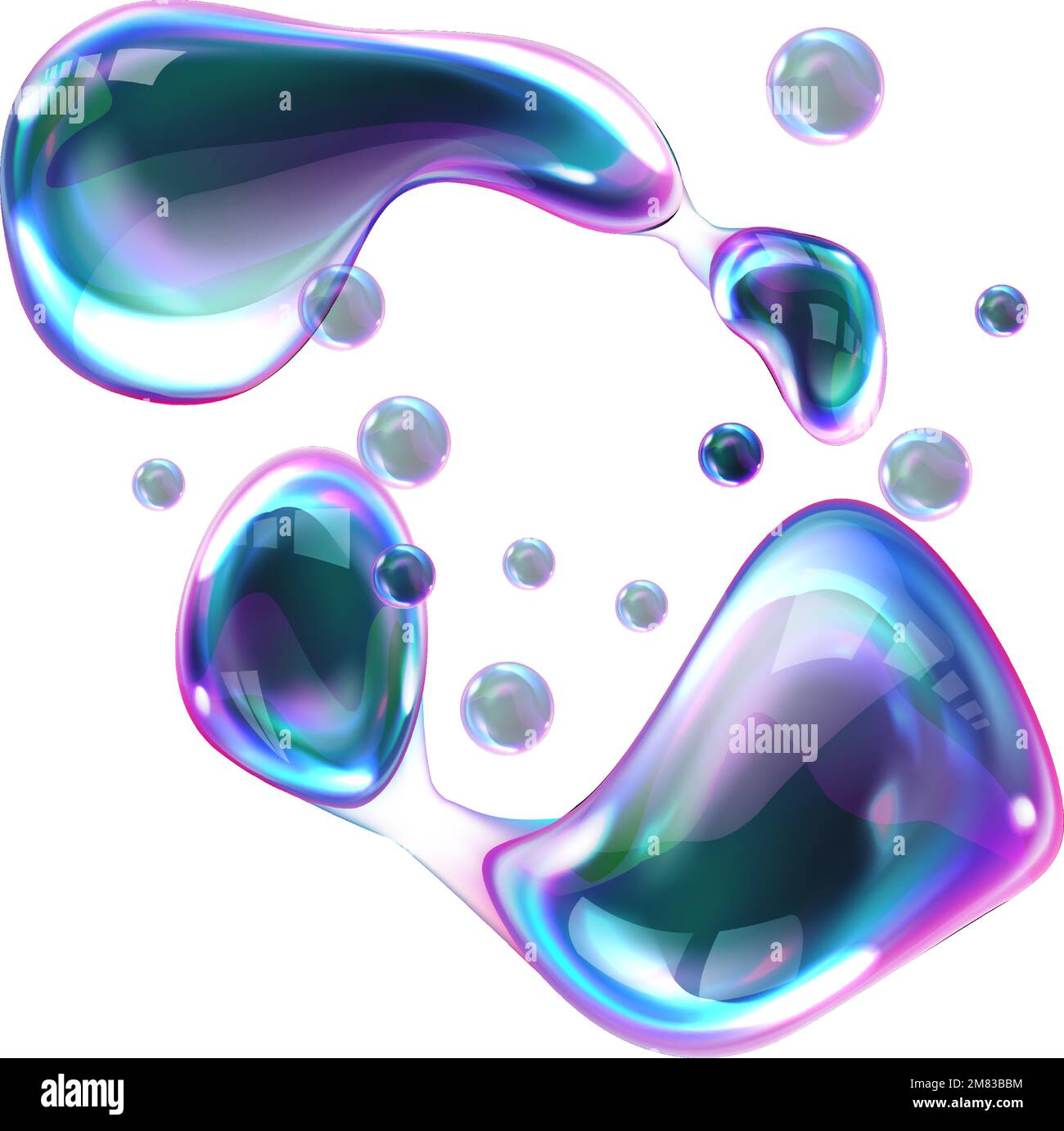 Balloon bursting with air Stock Vector Images - Alamy