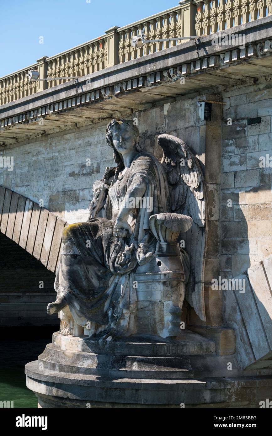 Alexander iii bridge in Paris, France Stock Photo - Alamy