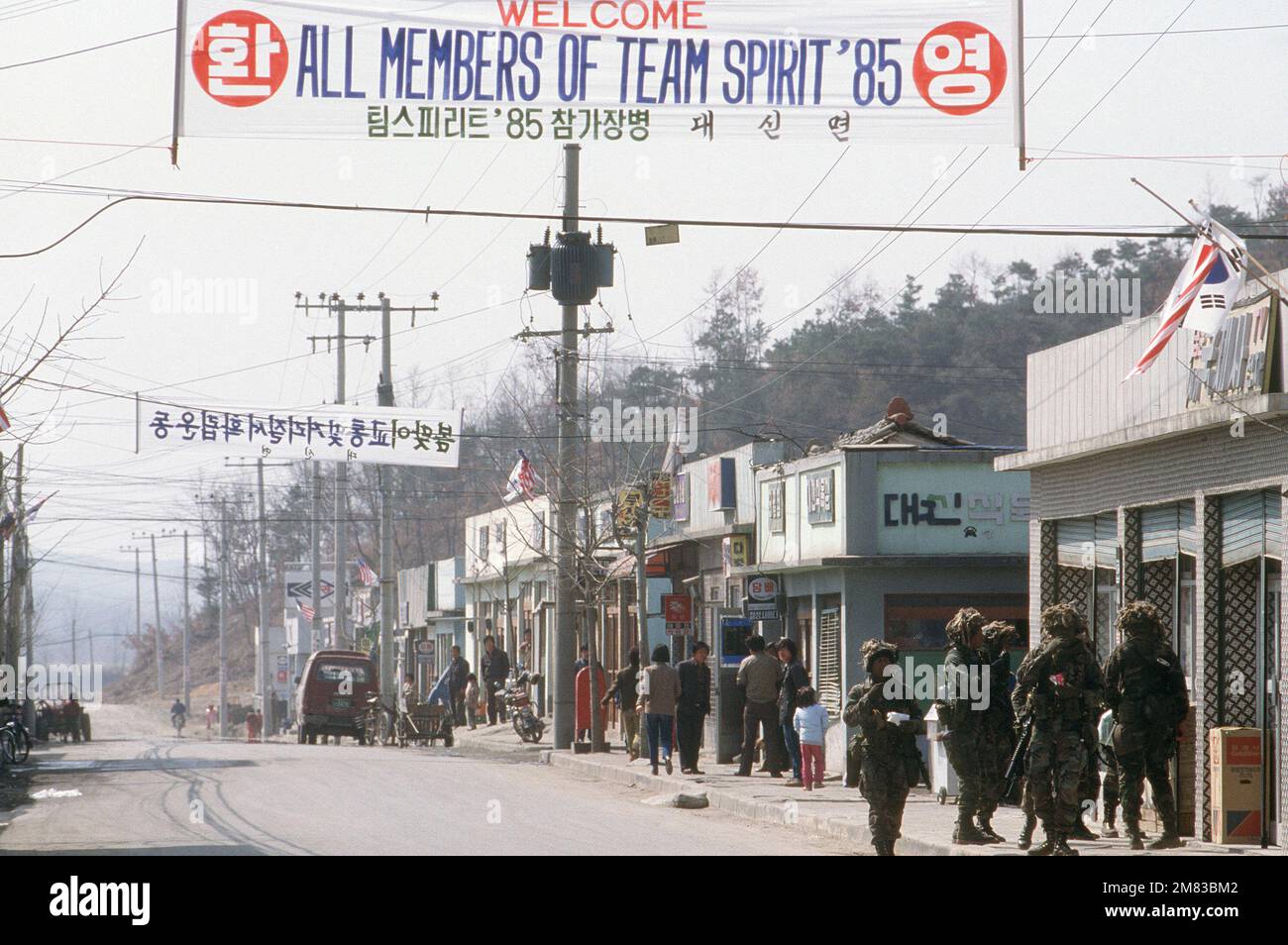 DF-ST-87-13244. Subject Operation/Series: TEAM SPIRIT '85 Country ...