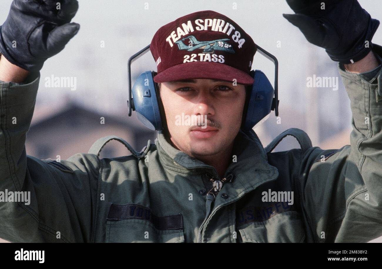 DF-ST-87-13338. Subject Operation/Series: TEAM SPIRIT '85 Base: Osan ...