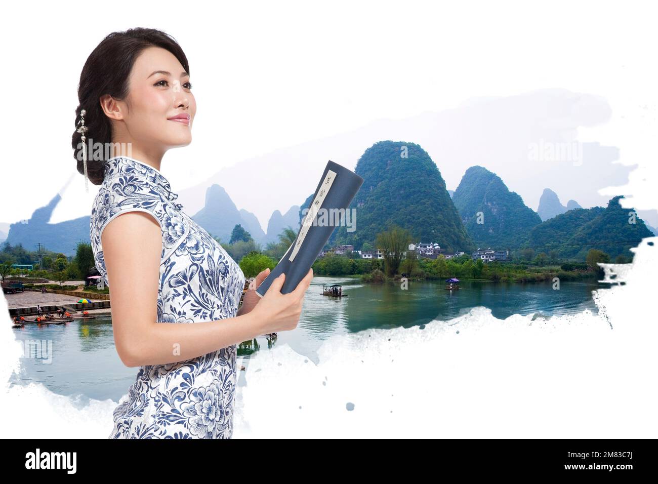 Traditional Chinese image Stock Photo - Alamy