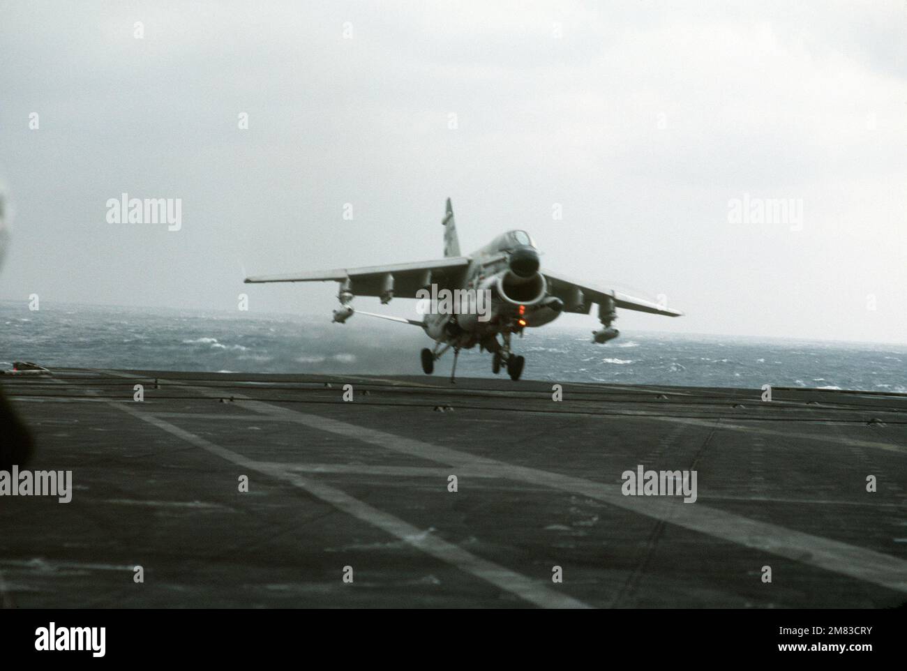 DN-ST-85-07155. Base: USS Midway (CV 41) Country: Atlantic Ocean (AOC ...